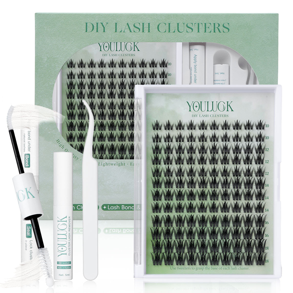 Twinkle | Manga Lashes Individual Lash Clusters | YouLuck Beauty – You Luck Beauty