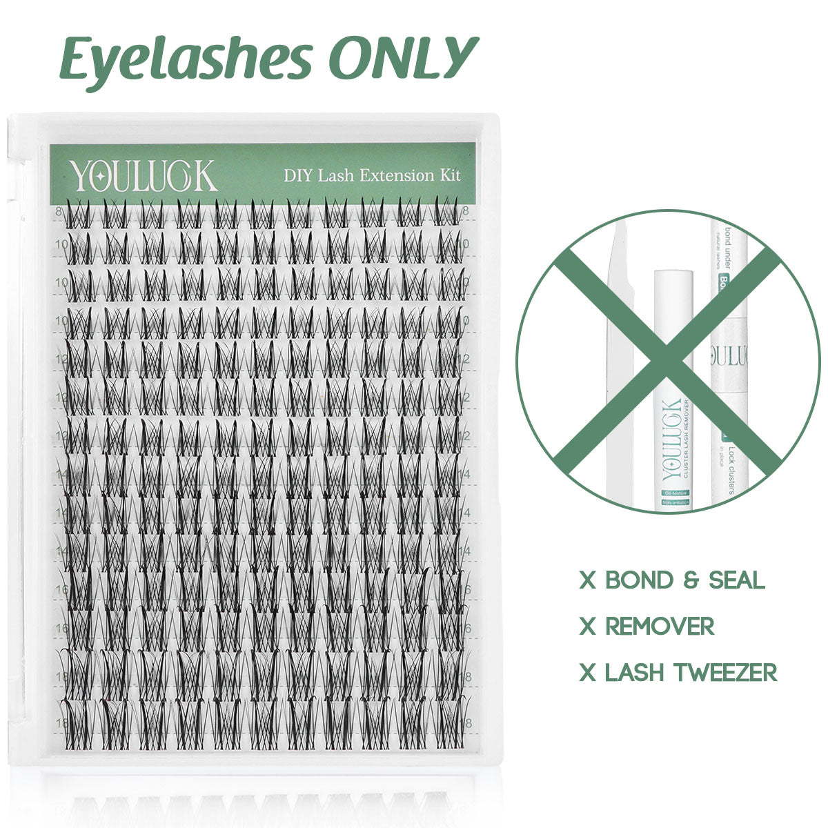 Glaze Mist | Manga Lashes Individual Lash Clusters | YouLuck Beauty ...