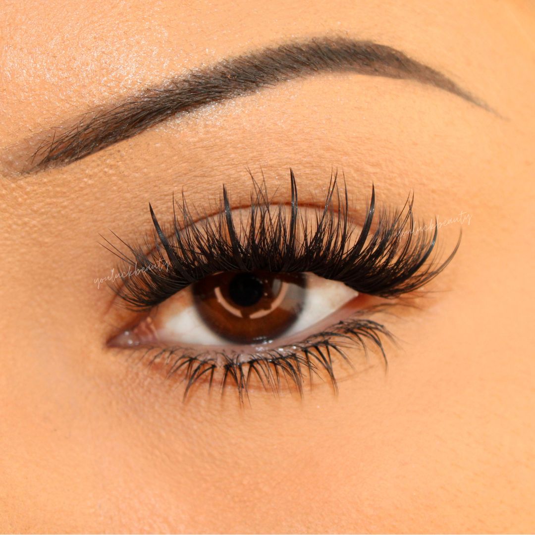 Cat Claws + Enchantress Lashes | Waterproof Ultra-Thin Band DIY Lash ...
